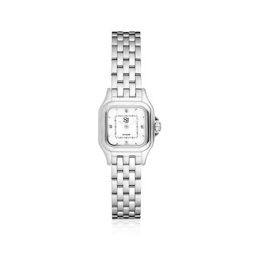 SIF JAKOBS JEWELLERY Fiorella Watch - Stainless Steel Silver & Gold